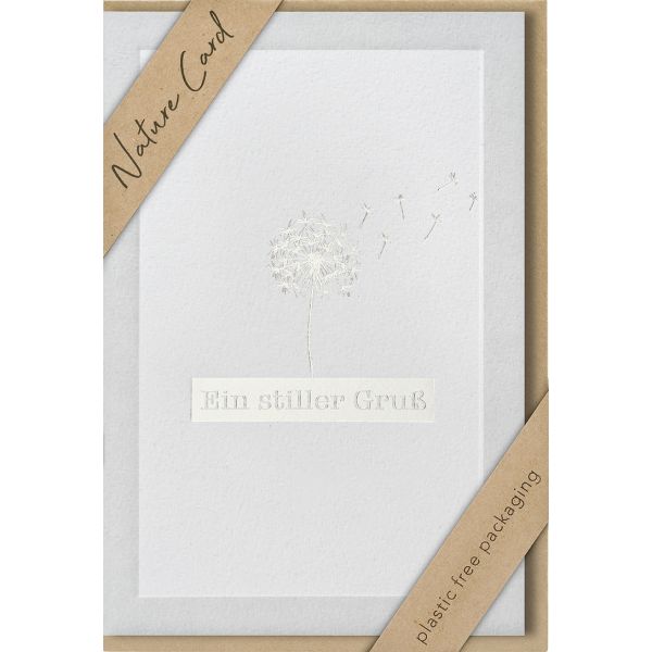 Trauer Beileid Nature Cards unverpackt Kondolenzkarte mit Briefumschlag ...