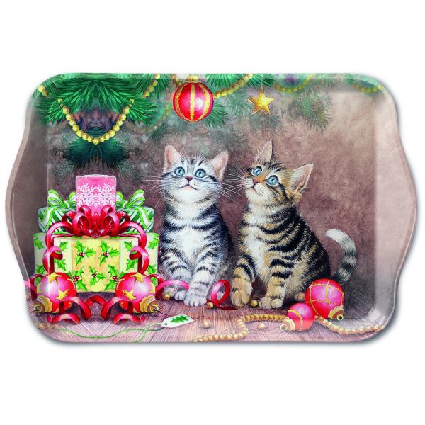 A - Weihnachten - Tray Melamine - Tablett - Format: 13 x 21 cm - Magi ...