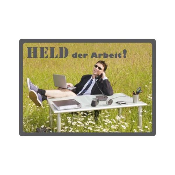 Kipis Selbsthaftende Schilder Held der Arbeit! UVP: € 2,95, 1,49