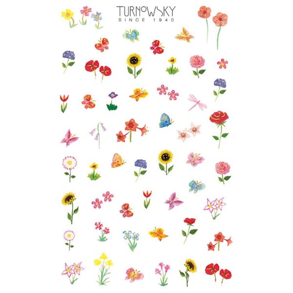Sticker Turnowsky flowers, 2,29