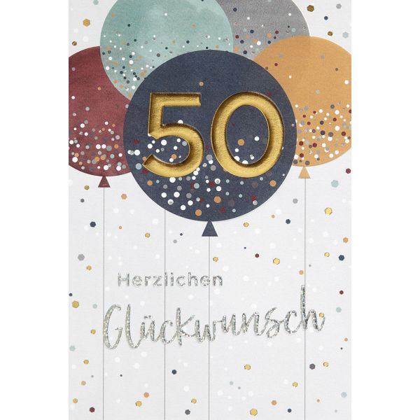 Gluckwunschkarten 50 Geburtstag