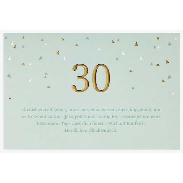 Schone 30 Geburtstag Karte Spruch Bilder