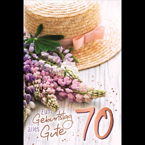 70 Geburtstag Blumen