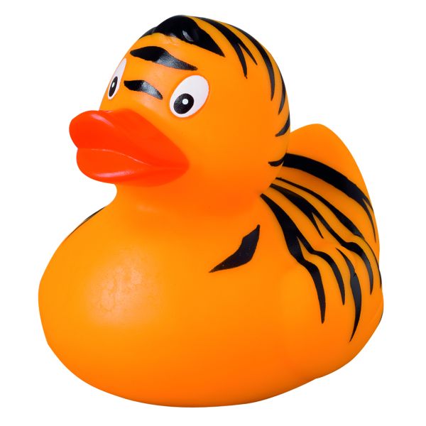 Tigerente Hobbyente Quietscheente Badeente ca. 8 cm gross, 7,99