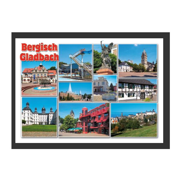 Postkarte Von Bergisch Gladbach