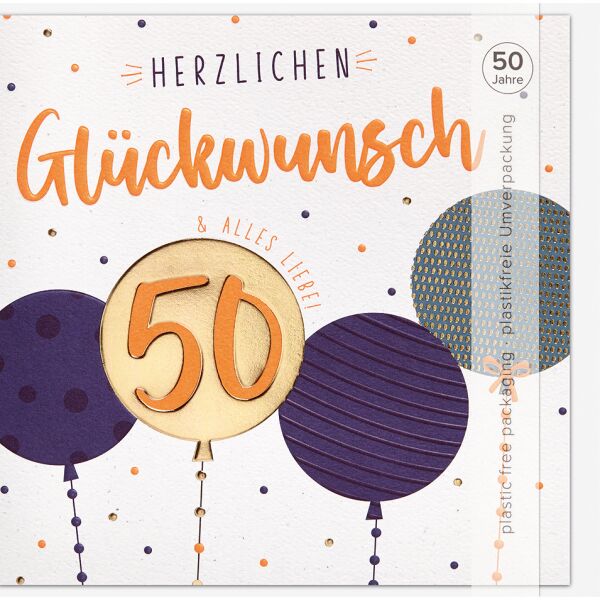 Gluckwunschkarten 50 Geburtstag