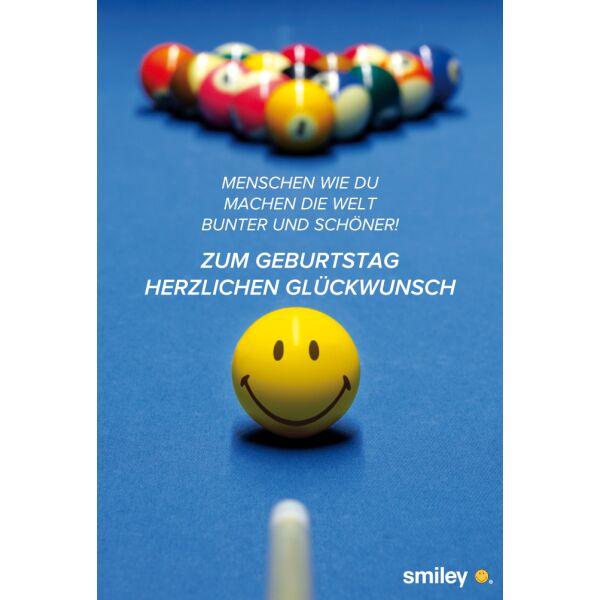 Allgemeine Wünsche – Glückwunschkarte im Format 11,5 cm x 17,5 cm mit ...