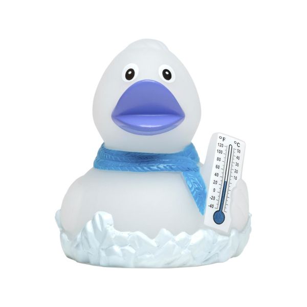 Frosty Eisig Winterente Quietscheente Badeente ca. 8 cm gross, 7,99