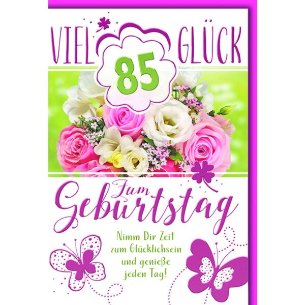Karte Zum 85 Geburtstag