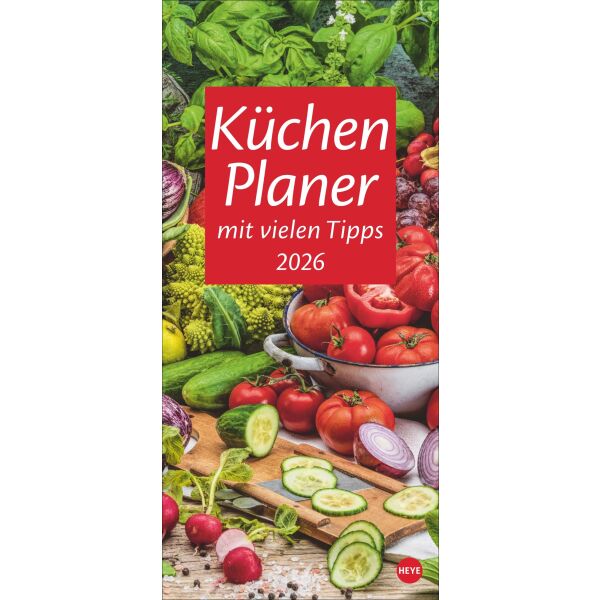 Kalender 2026 - Küchenplaner, 9,99