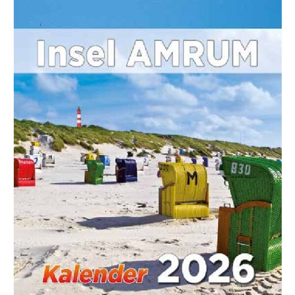 Insel Amrum Tischkalender 2026, 3,95